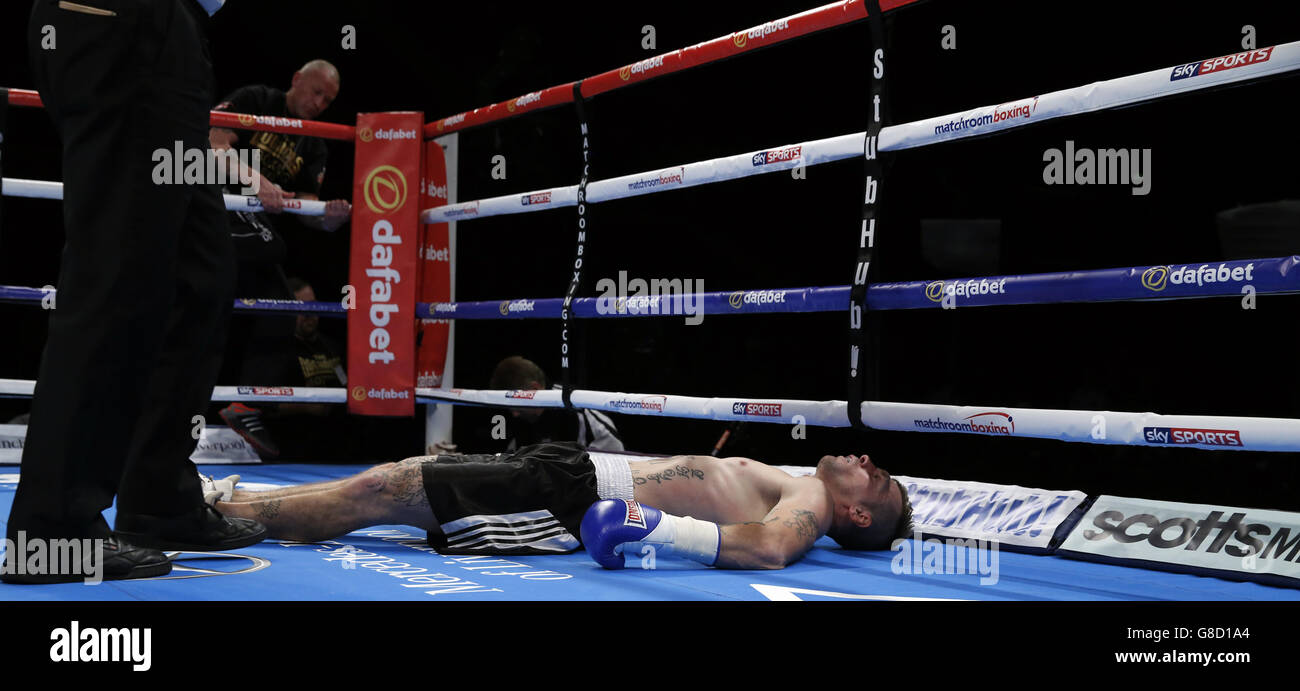 Boxing - Liverpool Echo Arena Stock Photo - Alamy