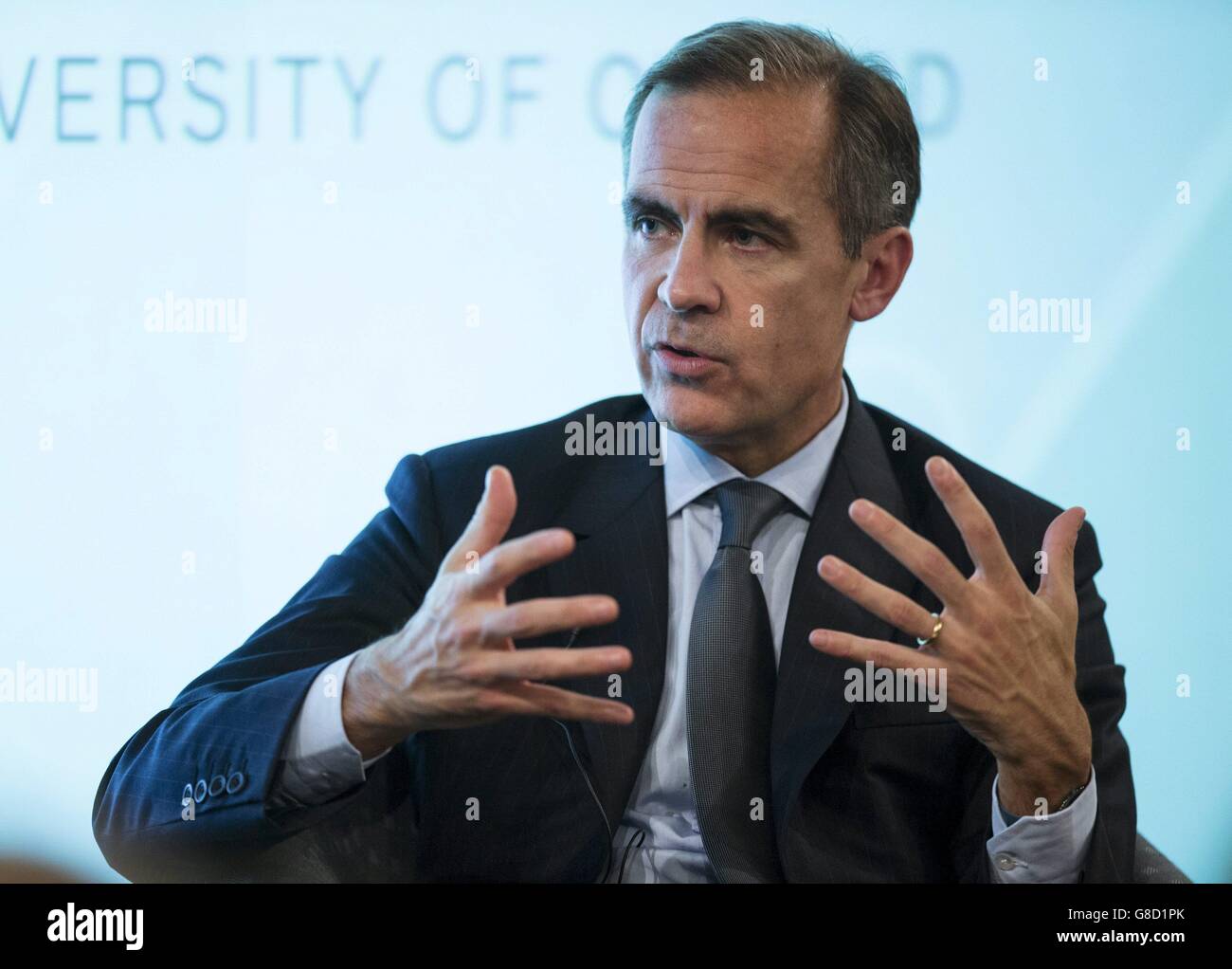 Mark Carney speech Stock Photo - Alamy