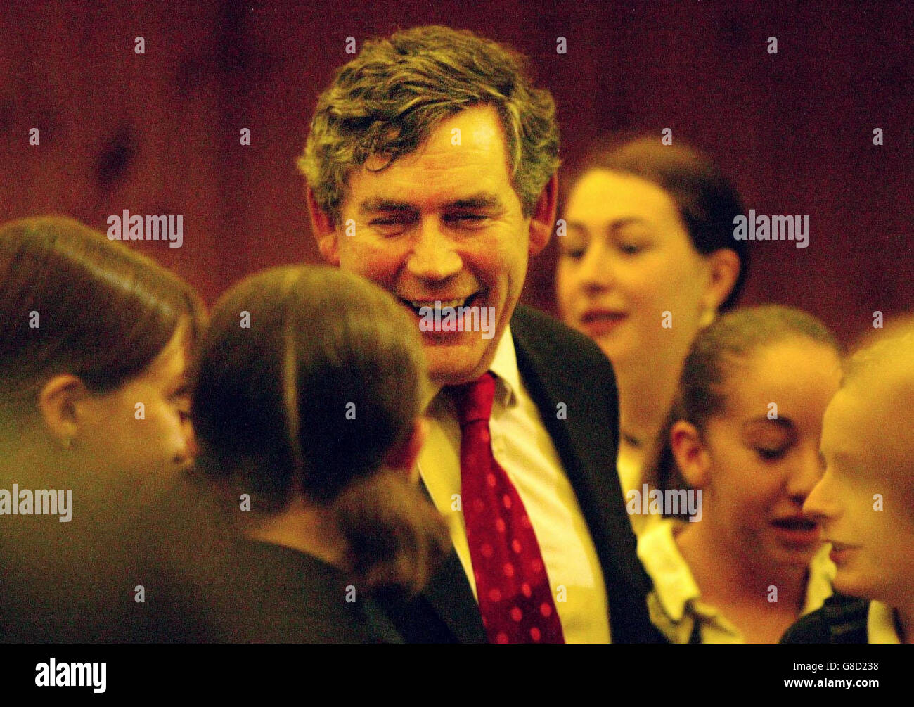 G8 Conference - Inverkeithing High School Stock Photo - Alamy