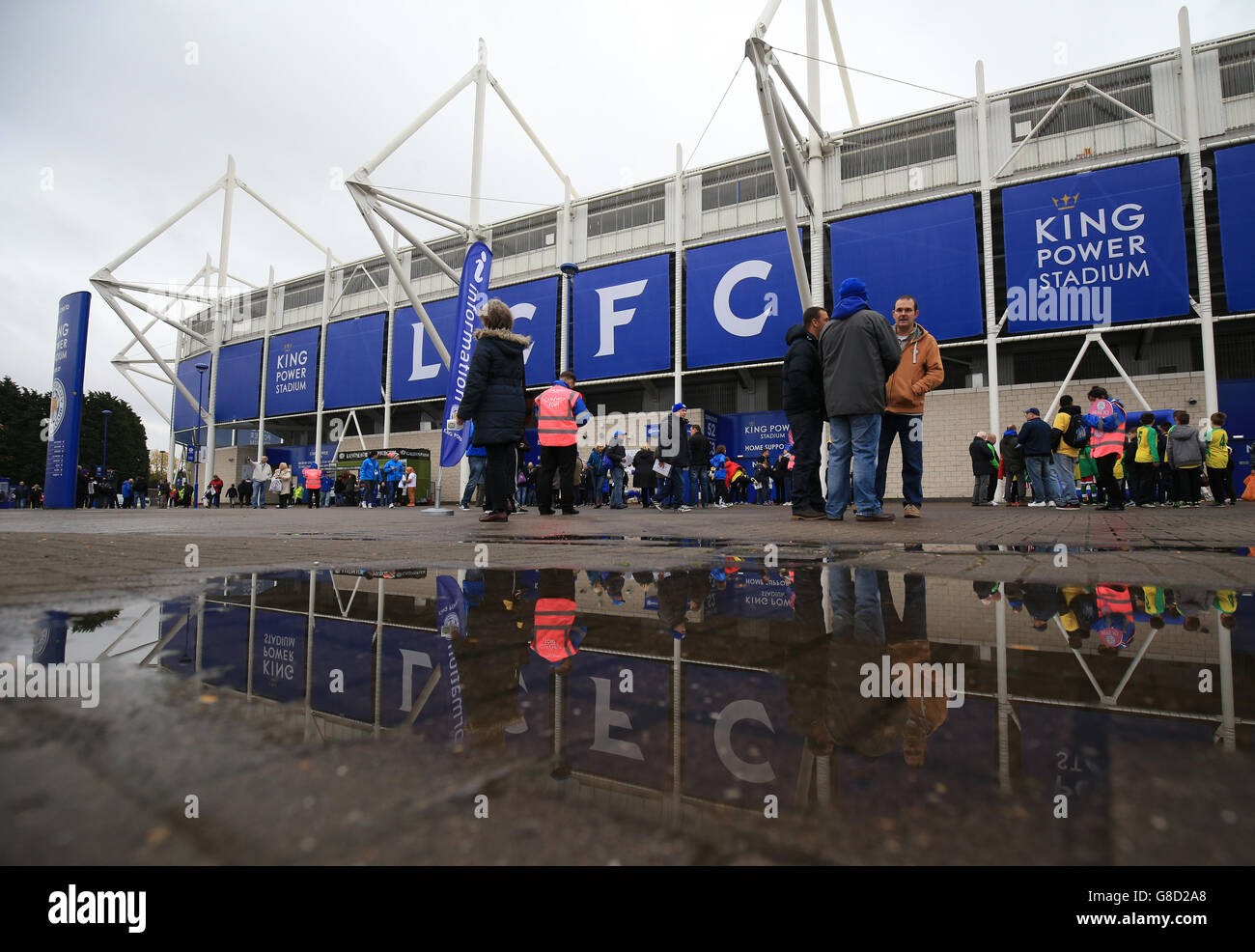 Leicester city stadium outside view hi-res stock photography and images ...