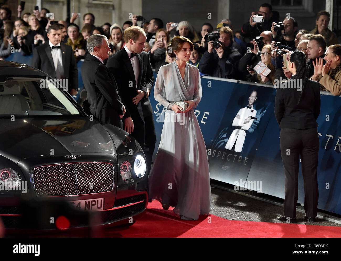 Spectre Royal World Premiere - London Stock Photo - Alamy