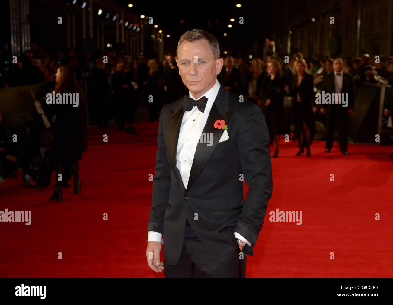 Spectre Royal World Premiere - London. Daniel Craig attending the World ...