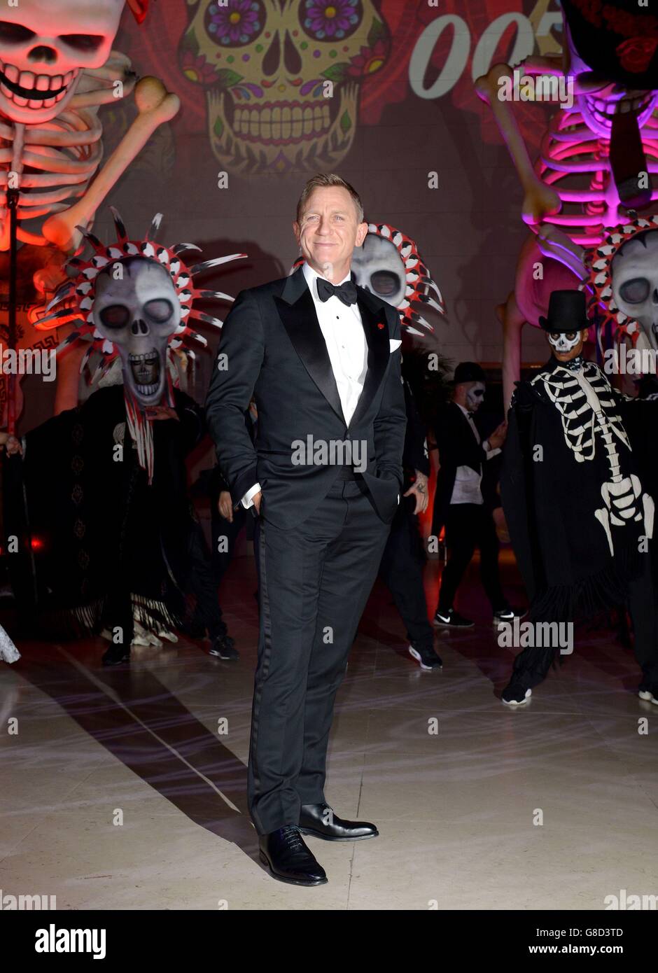 Daniel Craig attending the after party at the British Museum in London ...