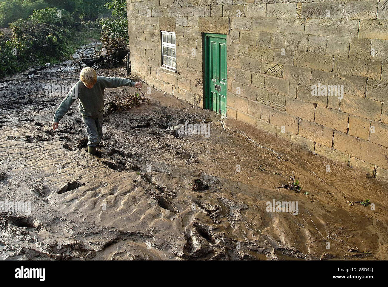 Helmsley overnight flash floods nine people reported missing deluge hi ...