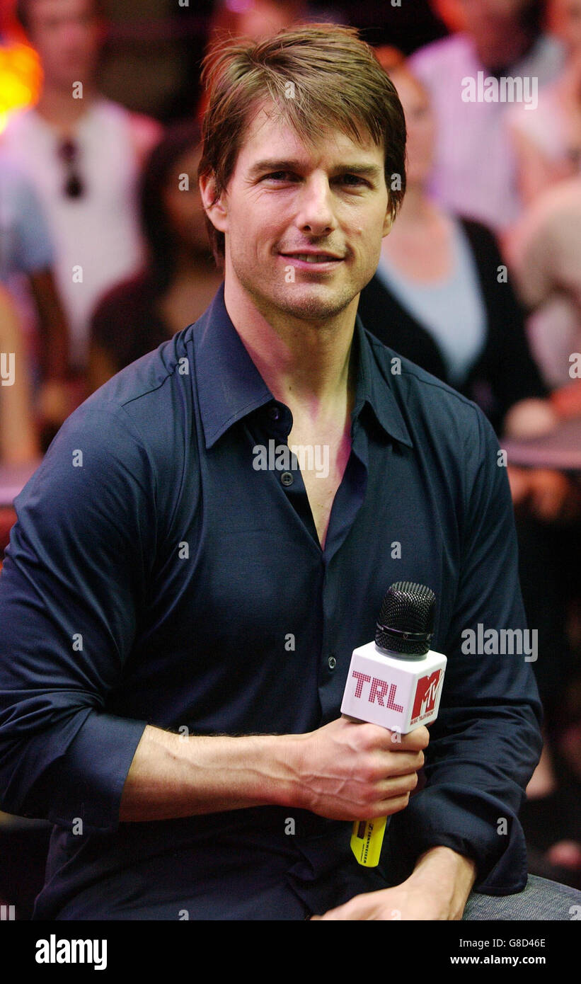 MTV TRL - Total Request Live Show - Leicester Square Studios Stock ...