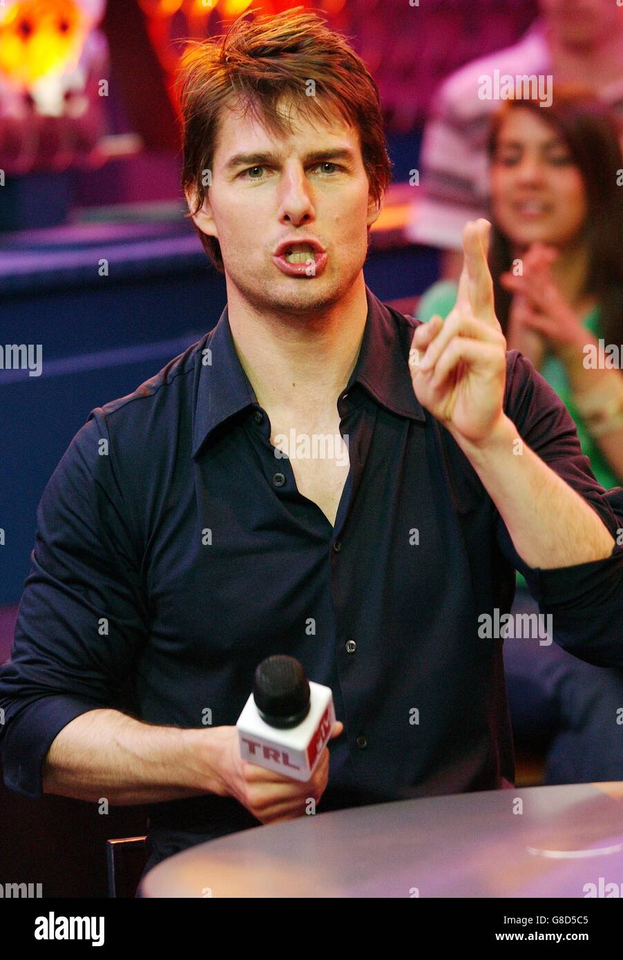 MTV TRL - Total Request Live Show - Leicester Square Studios Stock ...