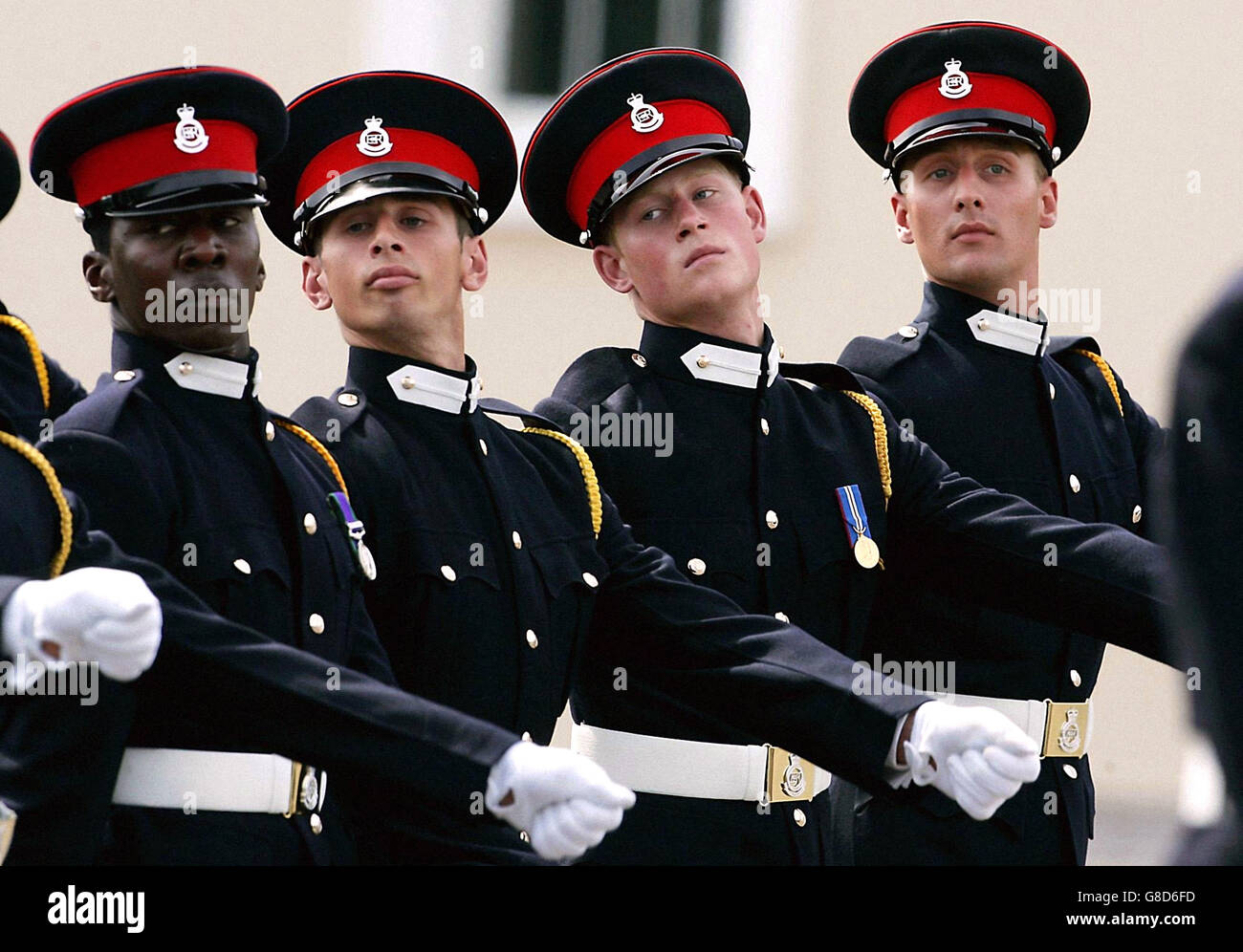 Review Parade - Royal Military Academy Sandhurst Stock Photo - Alamy