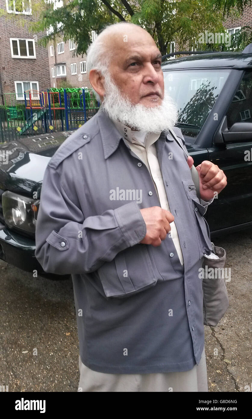 Saeed Siddique, Shaker Aamer's father-in-law, outside his home in ...