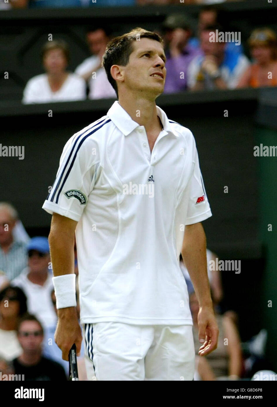 Tennis - Wimbledon Championships 2005 - Men's First Round - Tim Henman ...