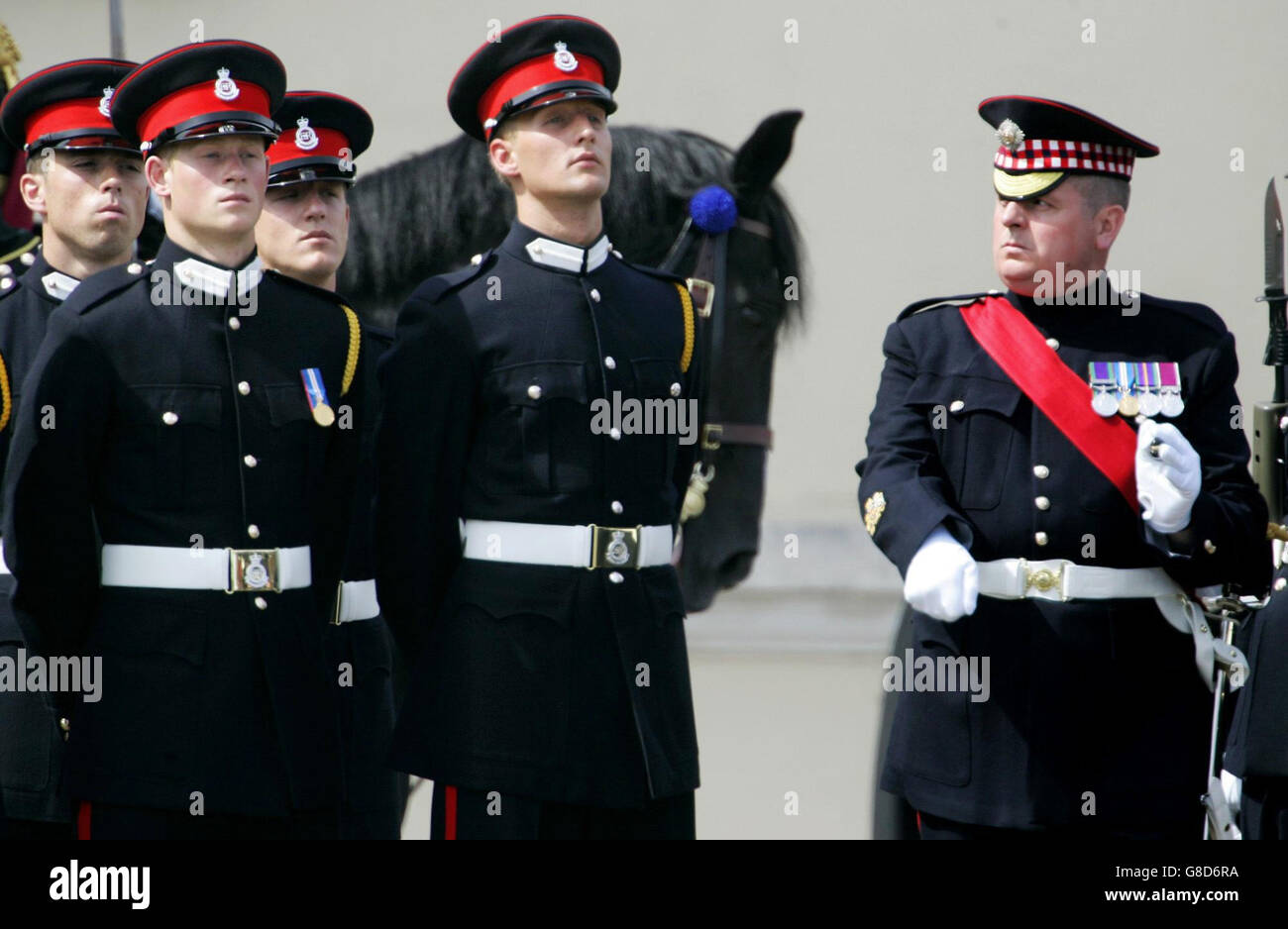 Review Parade - Royal Military Academy Sandhurst Stock Photo - Alamy