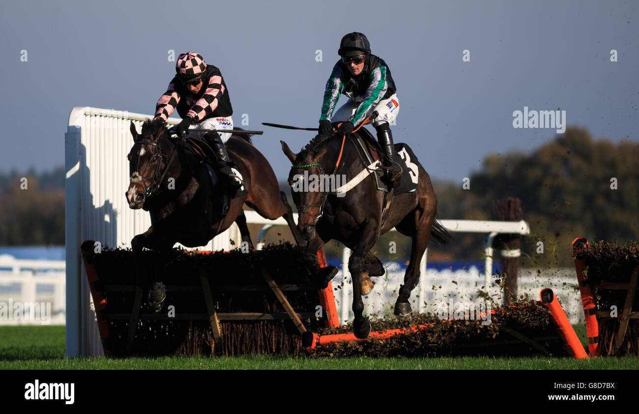 During the halloween raceday at ascot racecourse hi-res stock ...