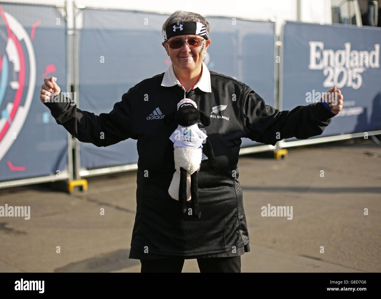 New zealand australia fanzone hi-res stock photography and images - Alamy