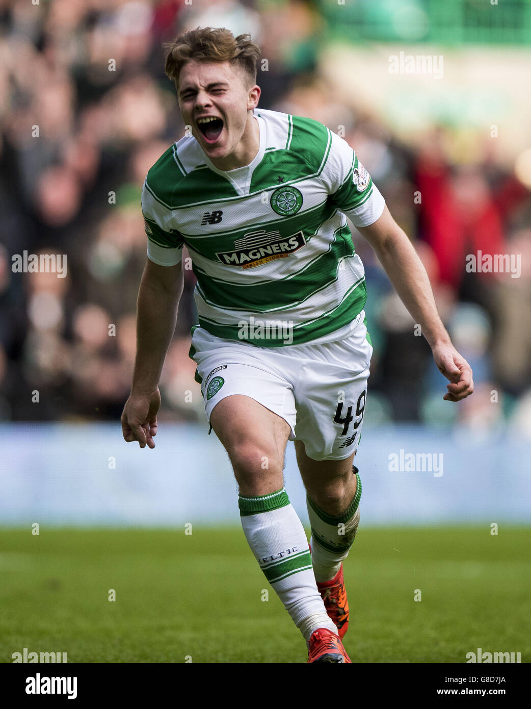 Celtics james forrest scottish premiership match celtic park hi-res ...