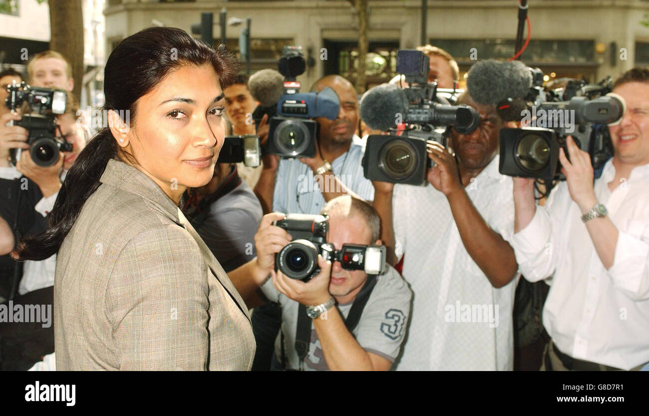 Former Football Association (FA) secretary Faria Alam faces the waiting ...