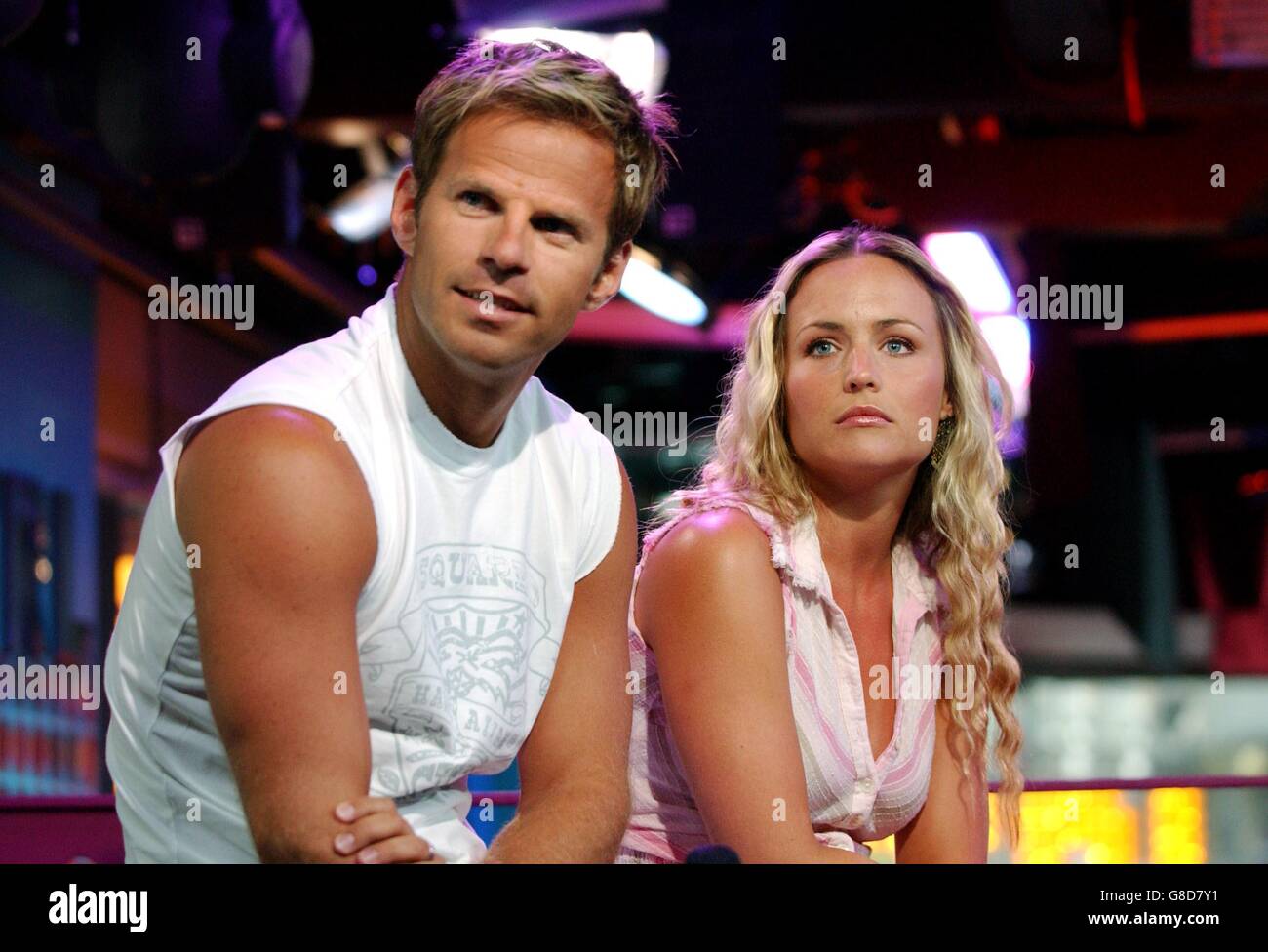 MTV TRL - Total Request Live Show - Leicester Square Studios Stock ...