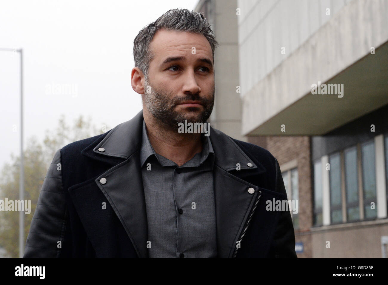 Former Another Level singer Dane Bowers arrives at Croydon Magistrates ...