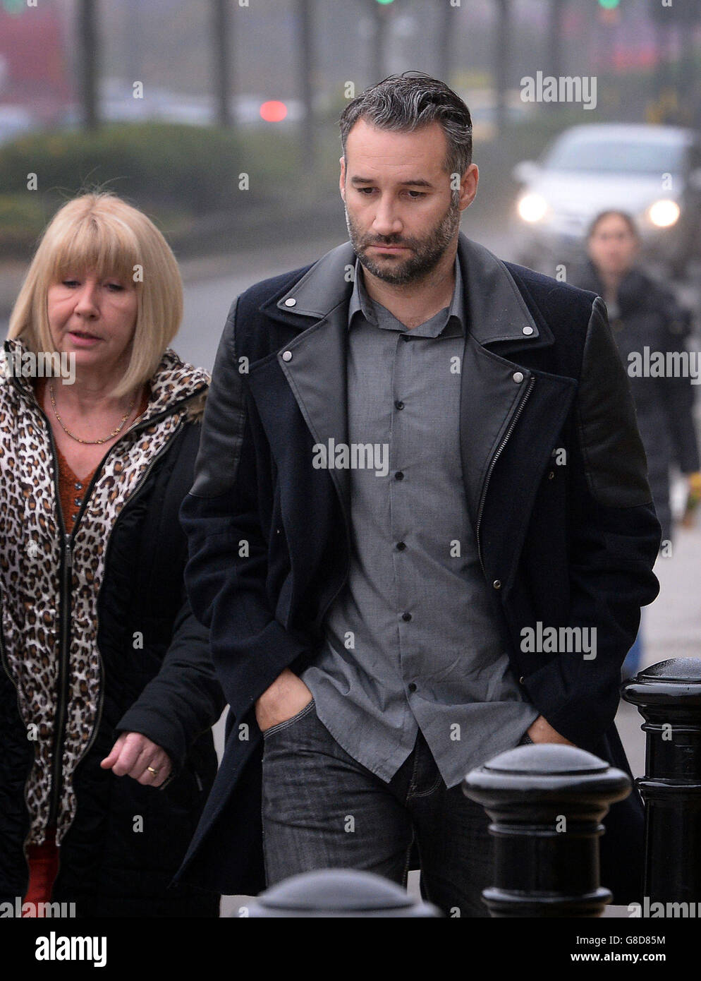 Former Another Level singer Dane Bowers arrives at Croydon Magistrates ...