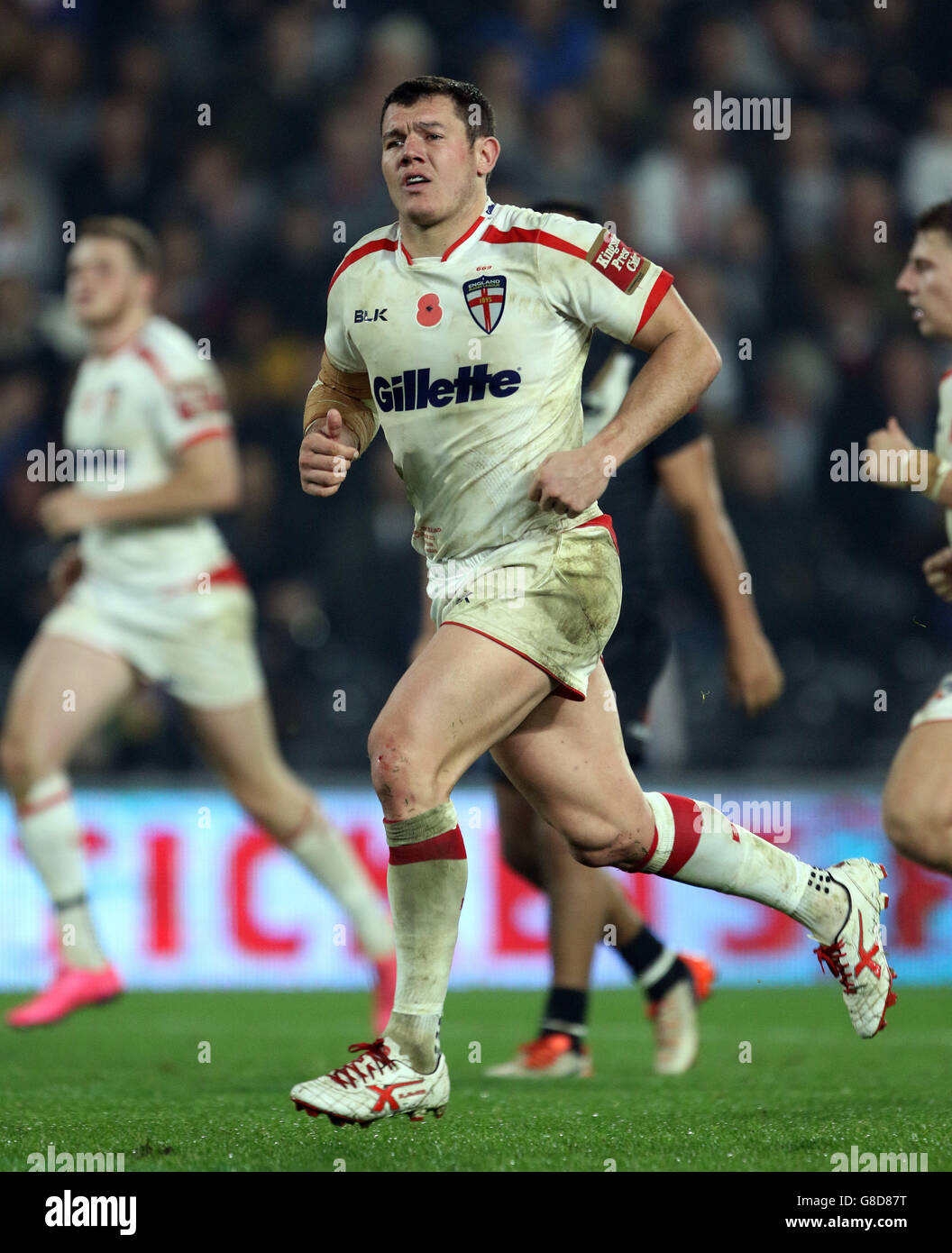 England's Brett Ferres during the International Test Series match at ...