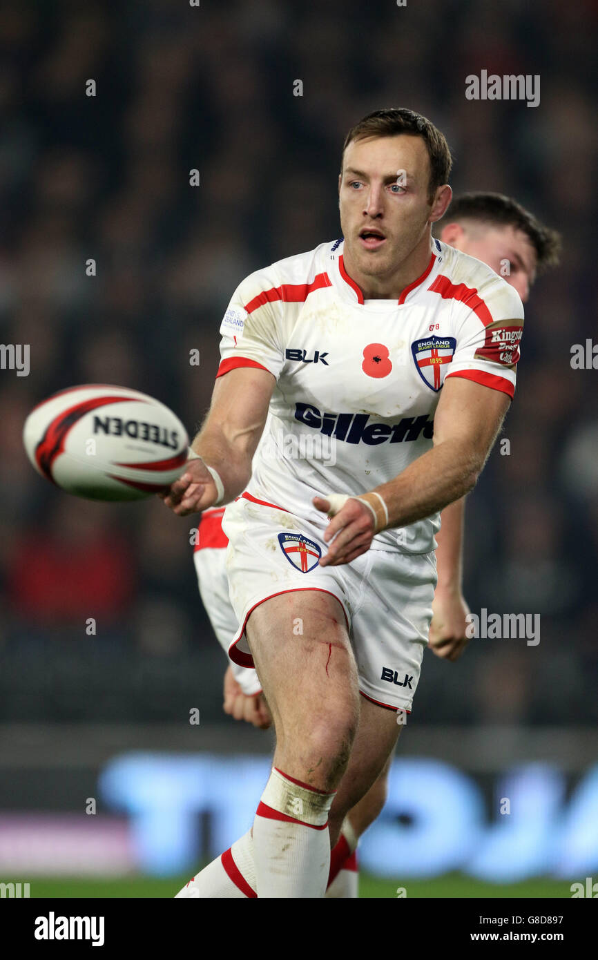 Rugby League - International Test Series - First Test - England v New ...