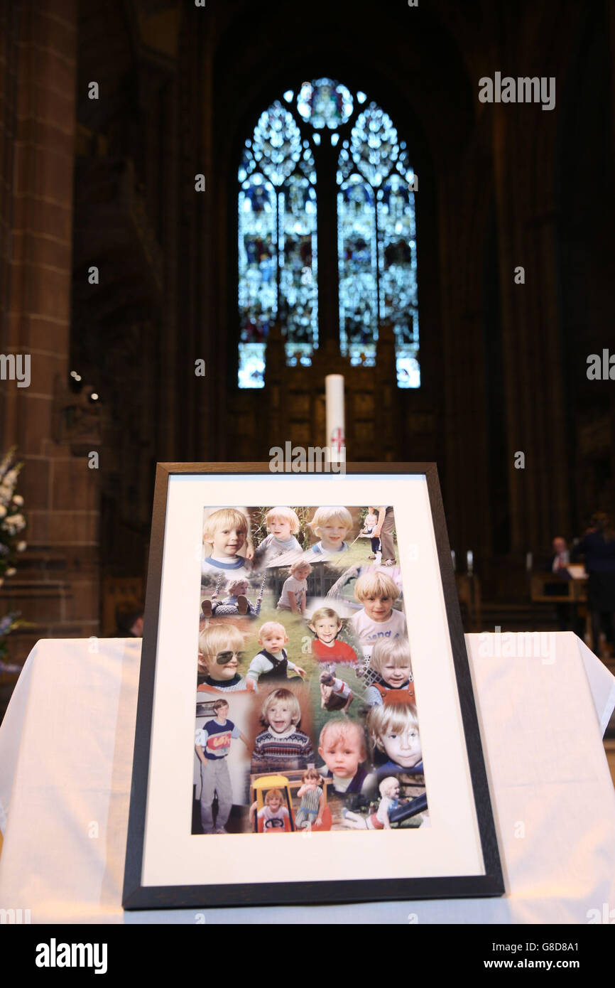 Pc David Phillips funeral Stock Photo - Alamy