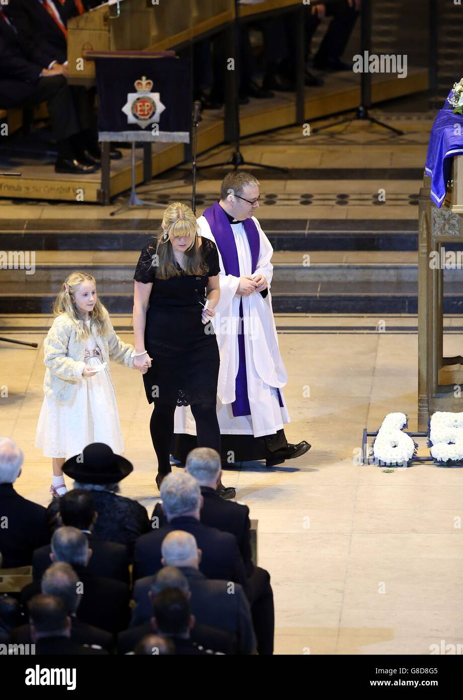 Pc david phillips funeral hi-res stock photography and images - Alamy