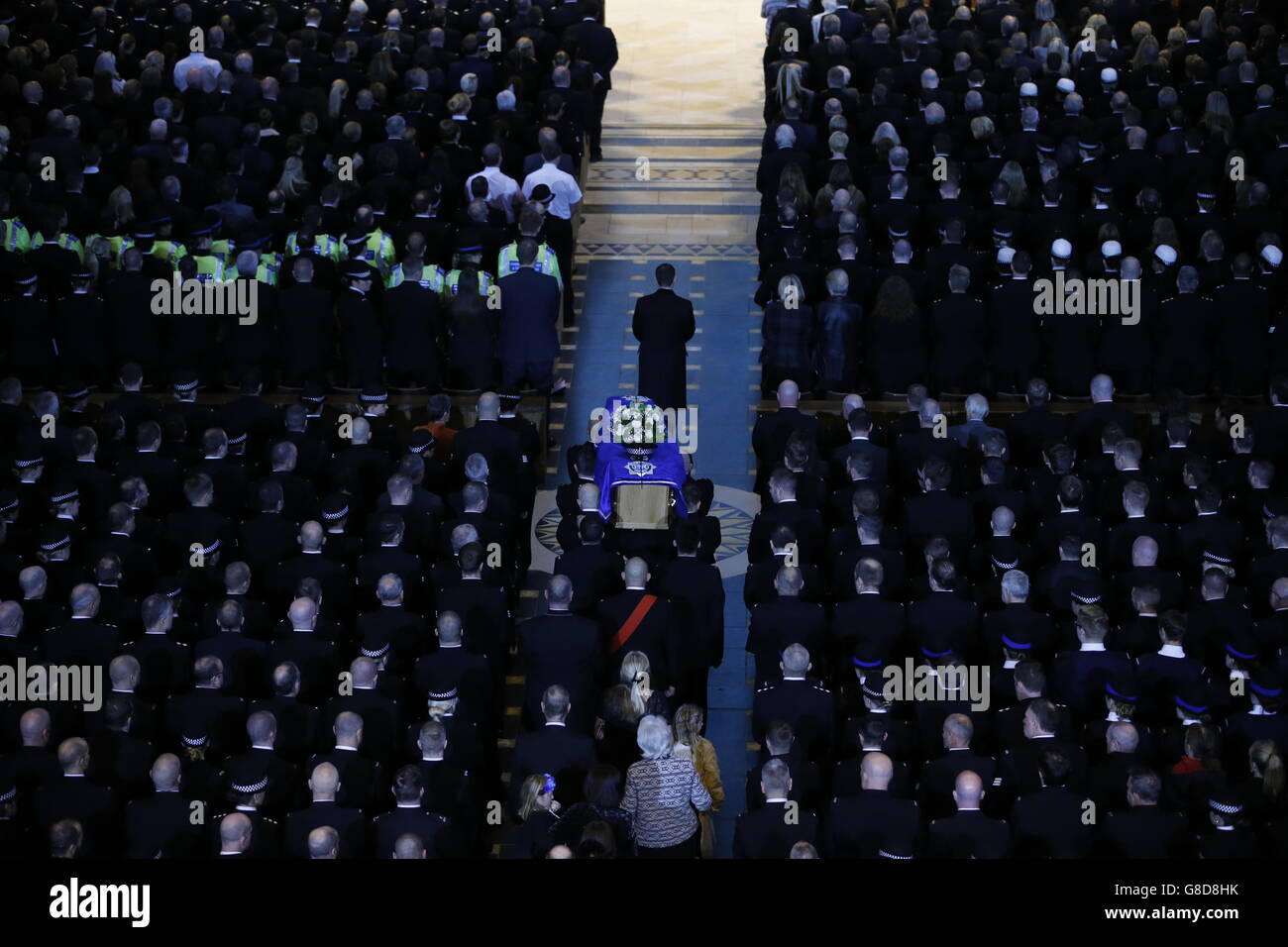 Pc david phillips funeral hi-res stock photography and images - Alamy