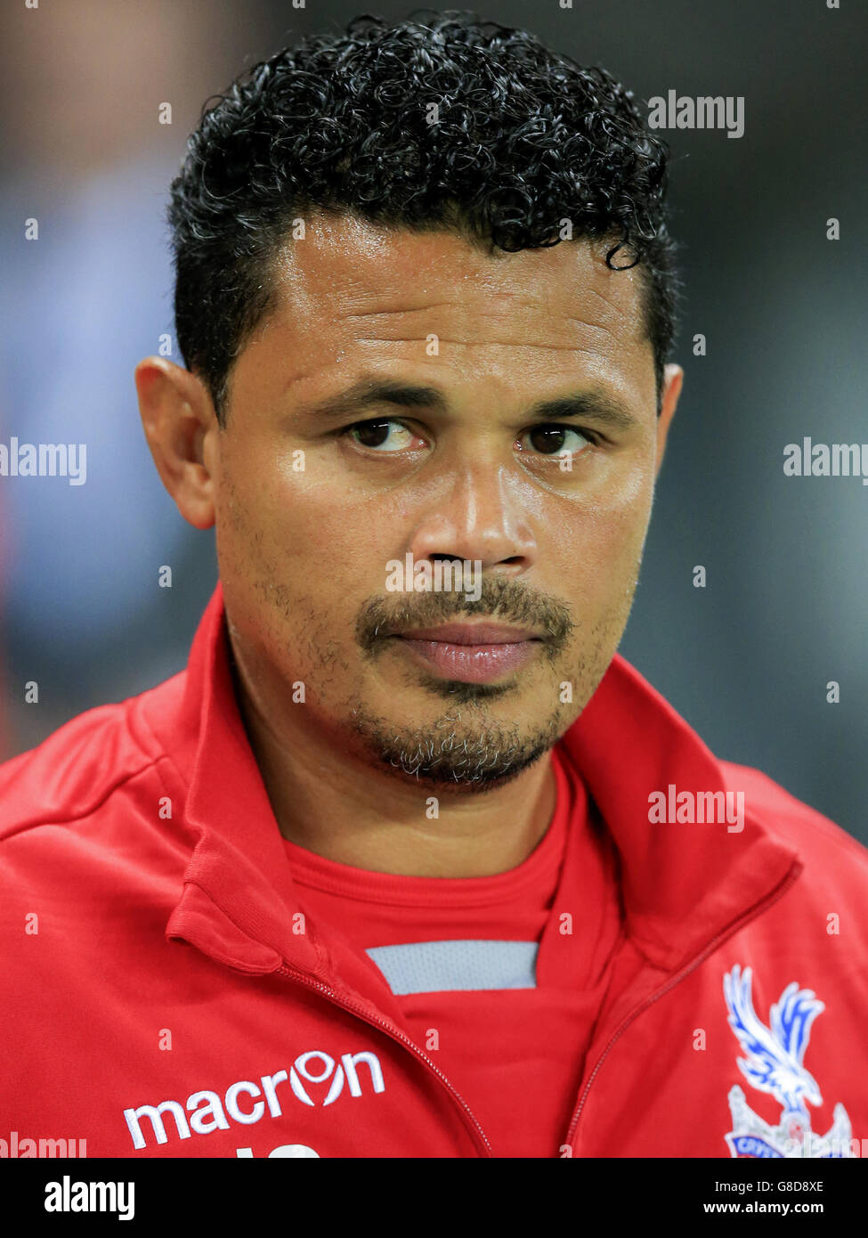 Crystal Palace First Team Coach John Salako during the Capital One Cup ...