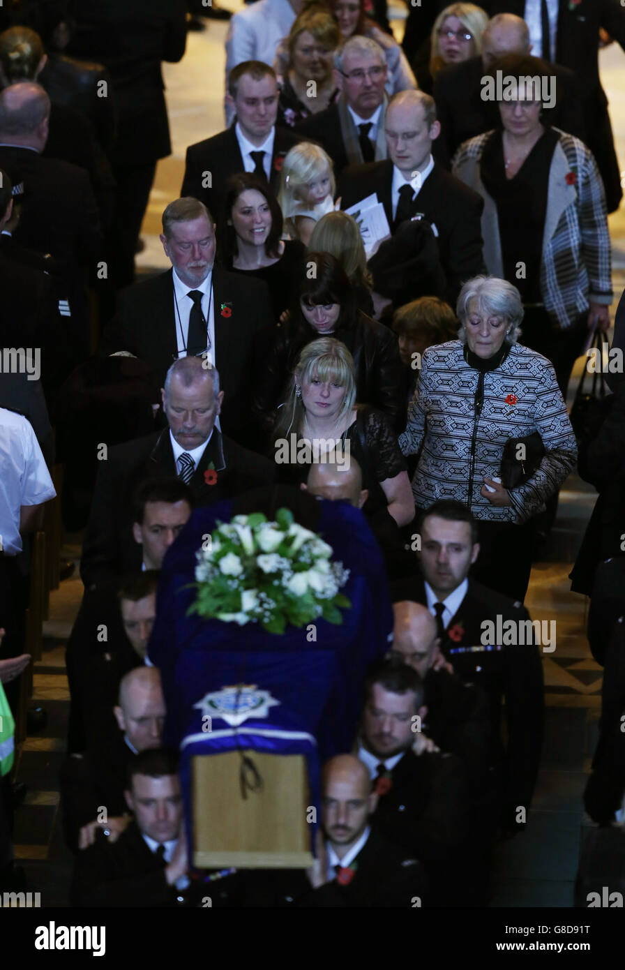 Pc david phillips funeral hi-res stock photography and images - Alamy