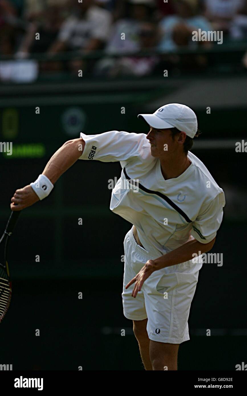 Tennis wimbledon championships 2005 mens second round all england club ...