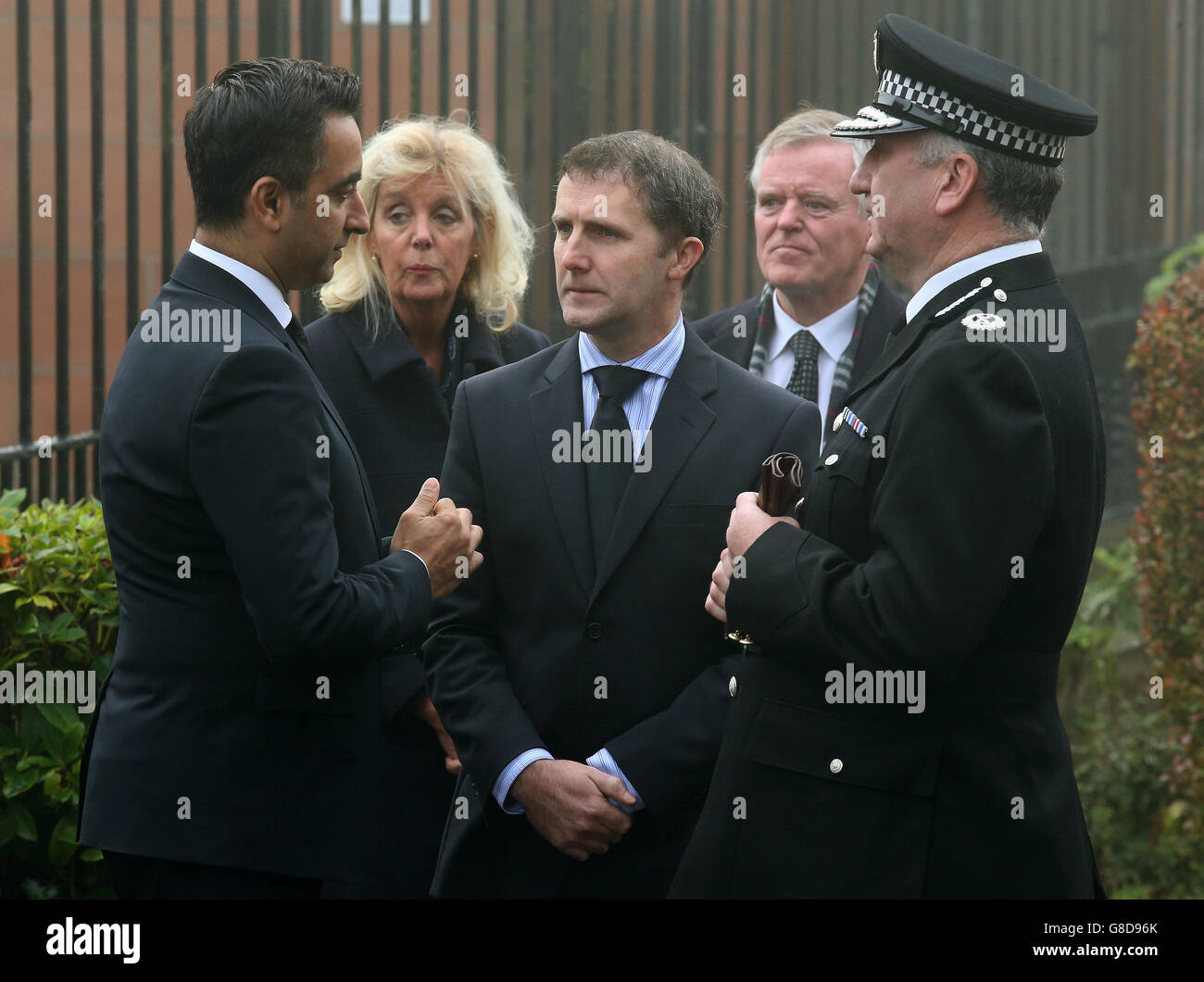 (Left to right) Lawyer Aamer Anwar with Solicitor General for Scotland ...