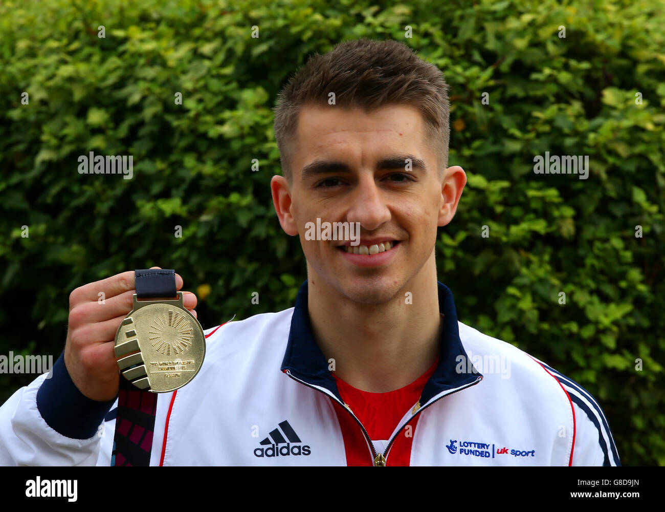 Gymnastics - Max Whitlock Photocall - MediaUK. Great Britain's Max ...