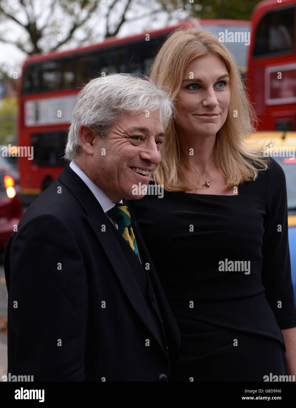 Speaker of the House of Commons John Bercow and his wife Sally arrive ...