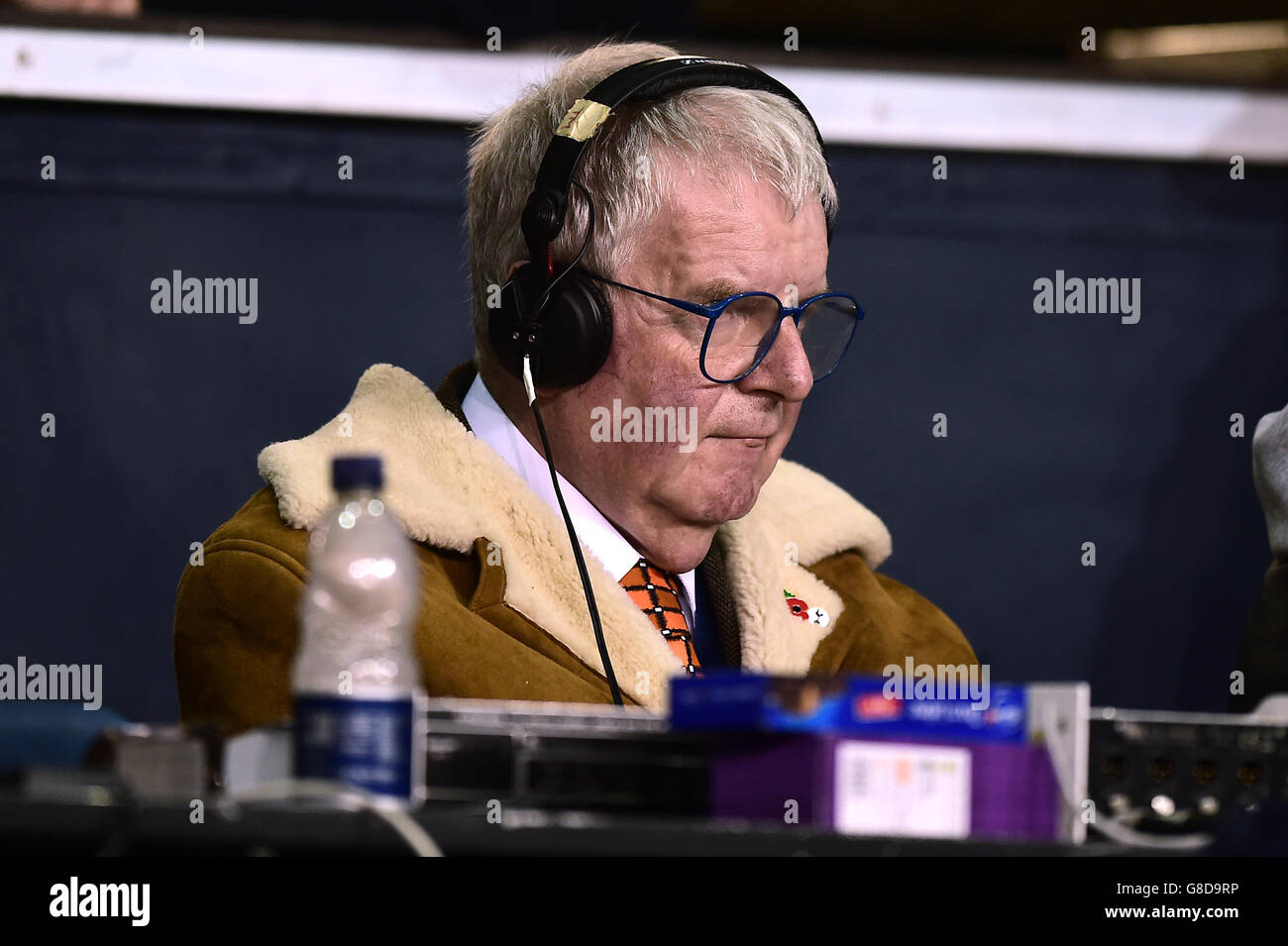 John motson sheepskin coat hi-res stock photography and images - Alamy