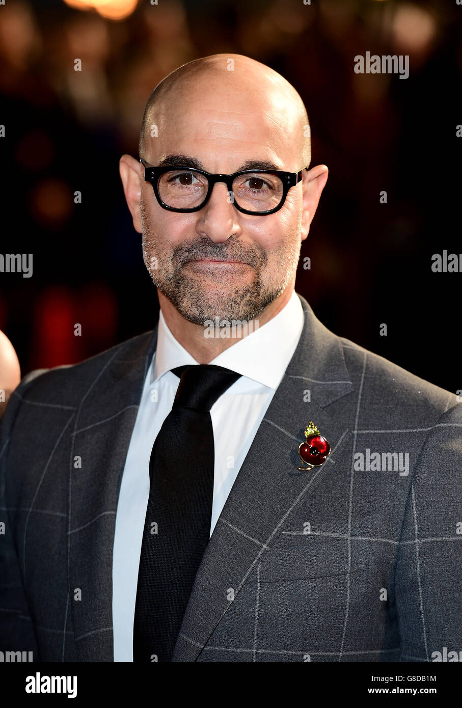 Stanley Tucci attending the UK Premiere of The Hunger Games: Mockingjay ...