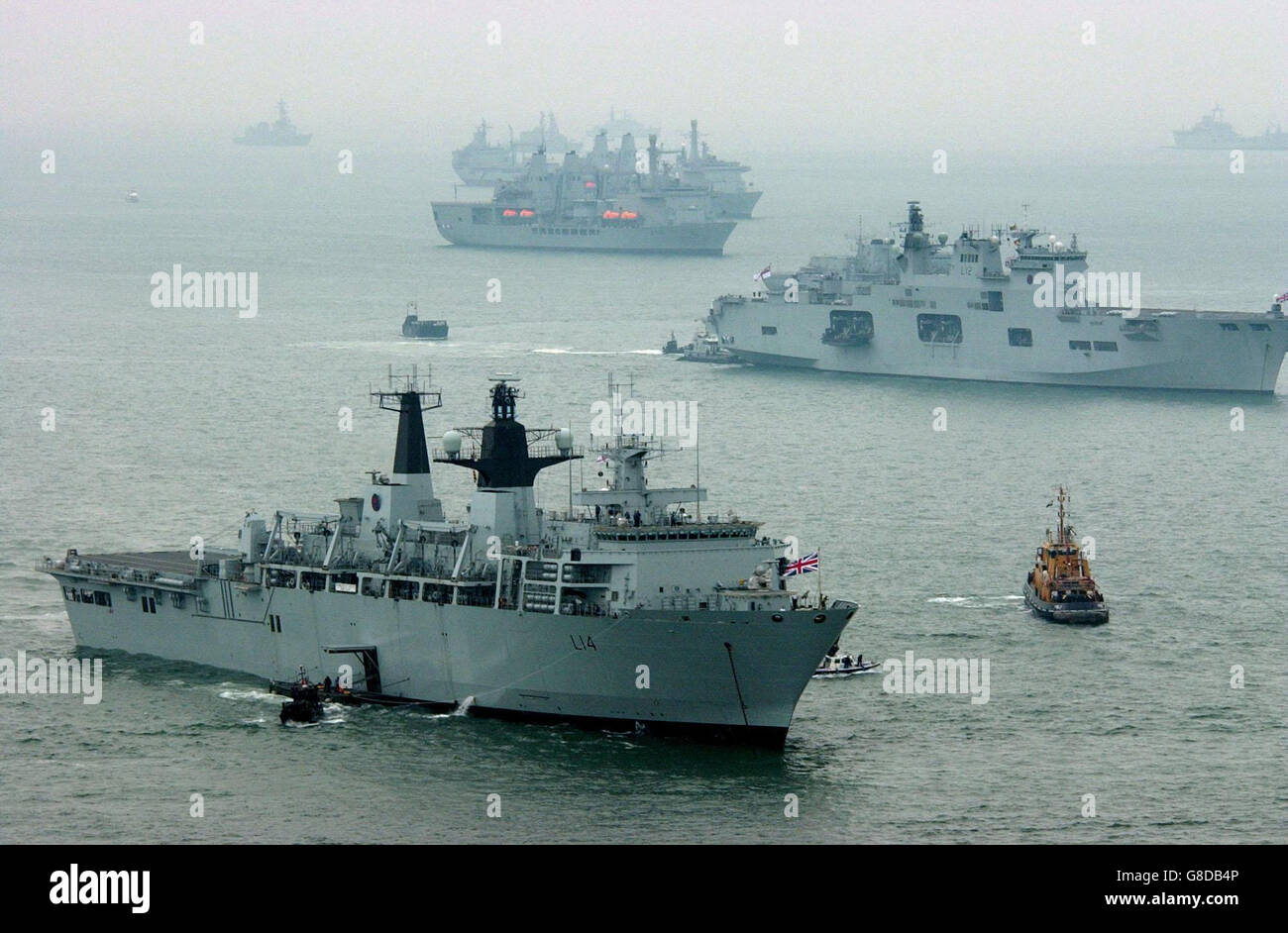 Fleet review portsmouth hi-res stock photography and images - Alamy