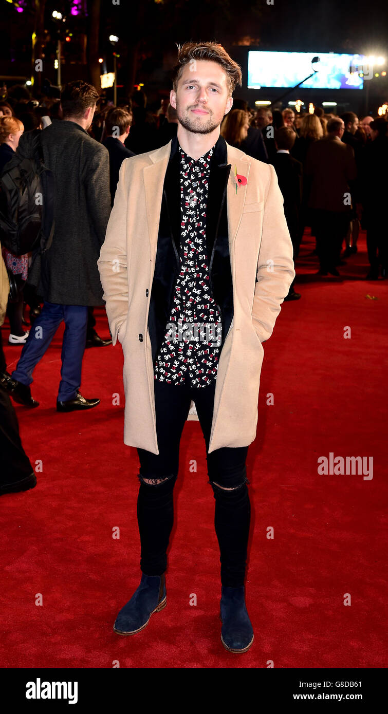 Marcus Butler attending the UK Premiere of The Hunger Games: Mockingjay ...