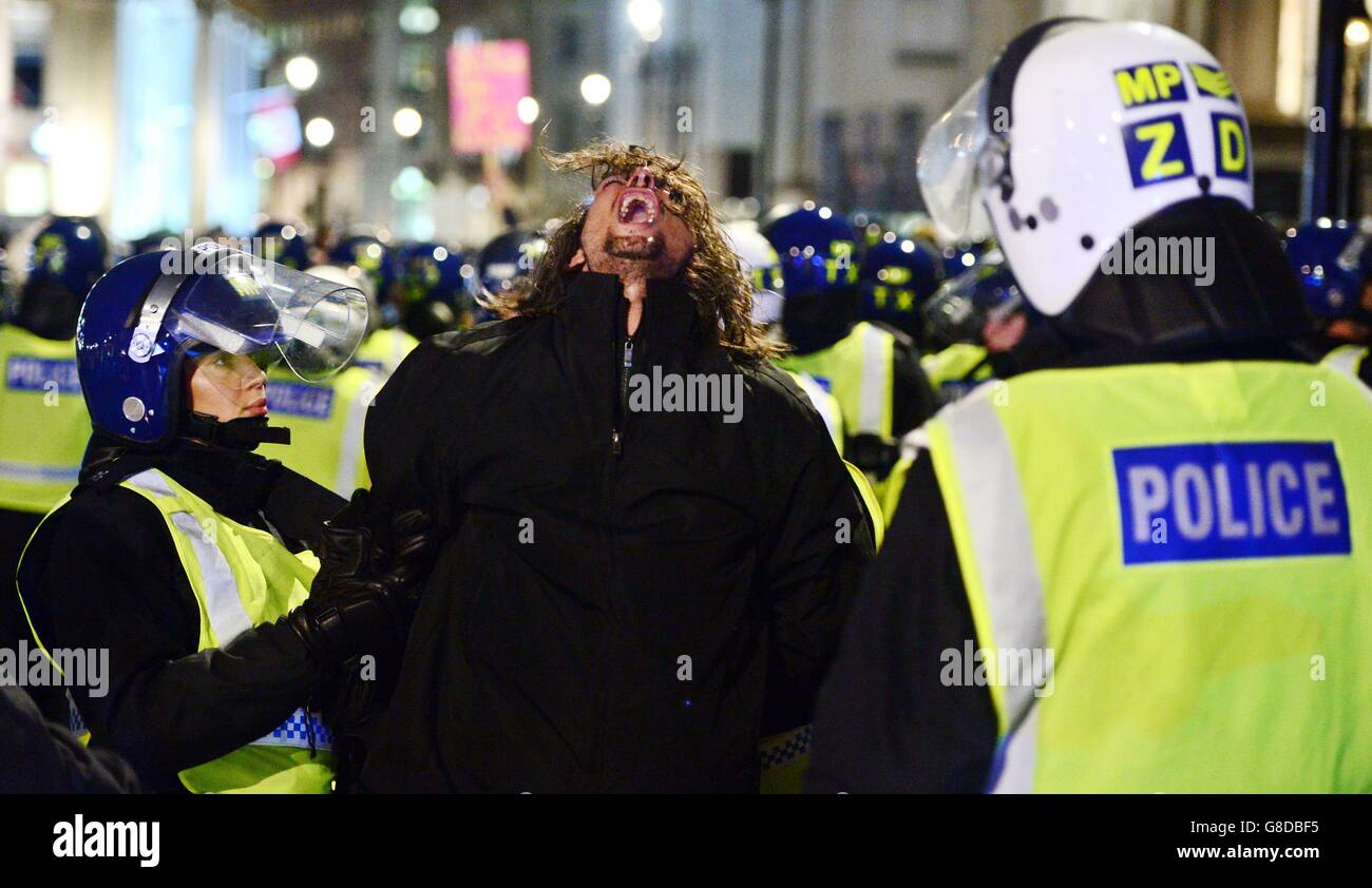 Anonymous Million Mask March Stock Photo - Alamy