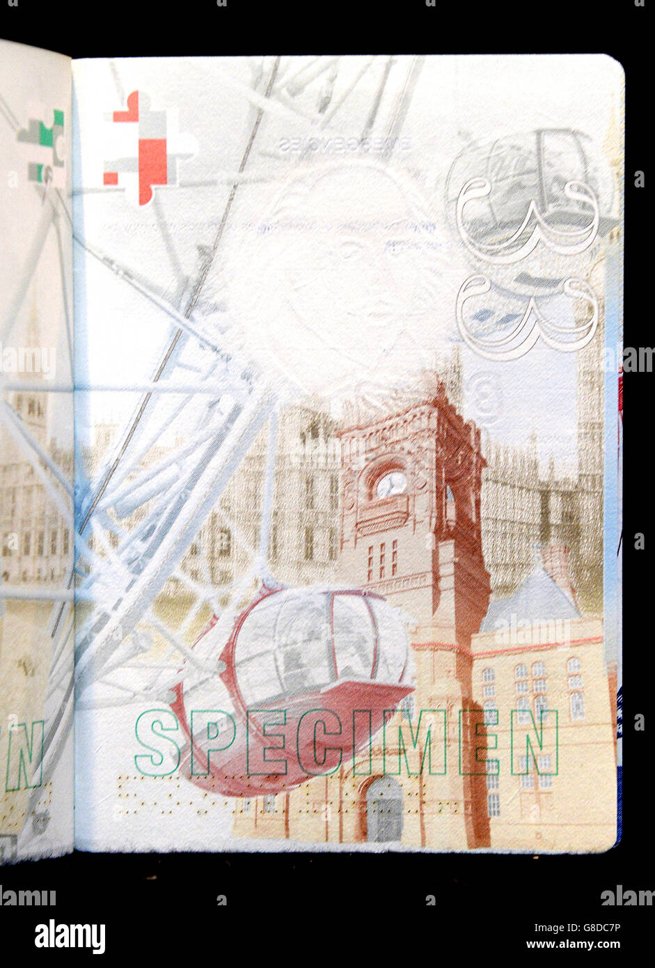 Launch of new British passport design Stock Photo - Alamy