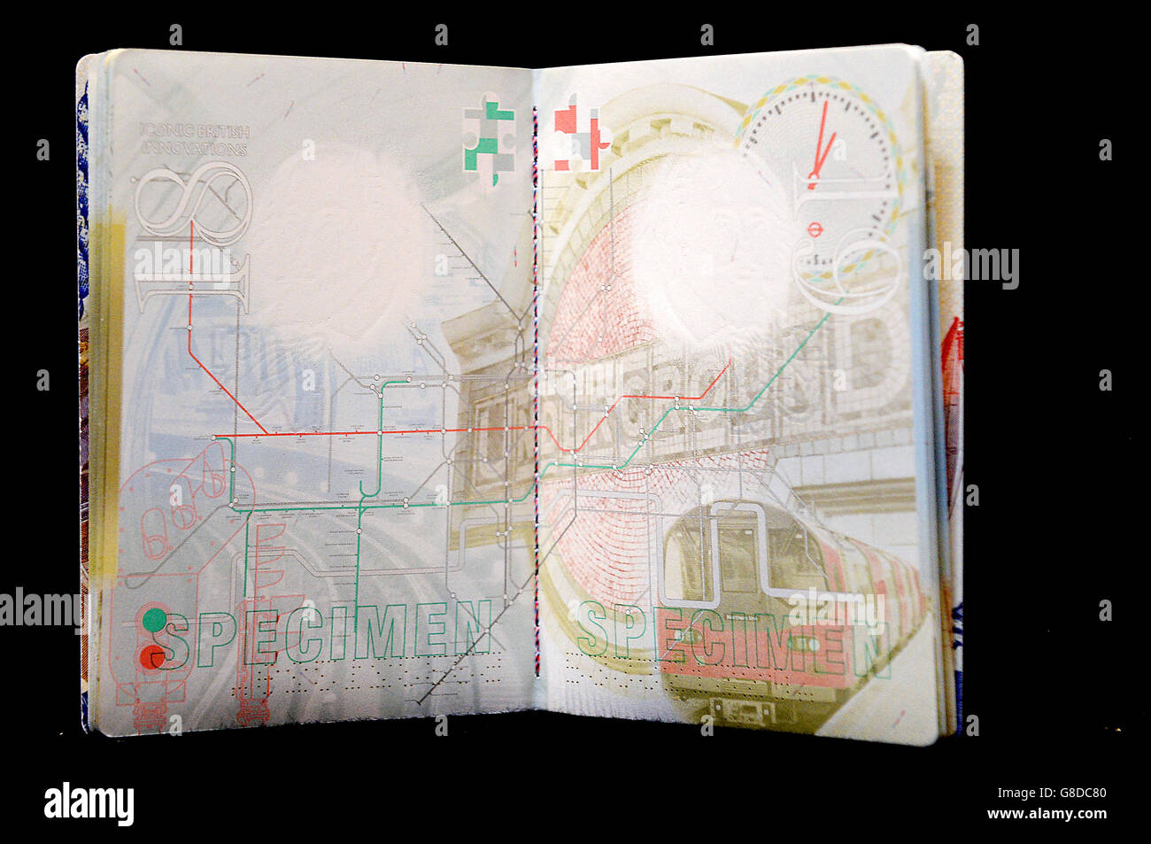 Launch of new British passport design Stock Photo - Alamy