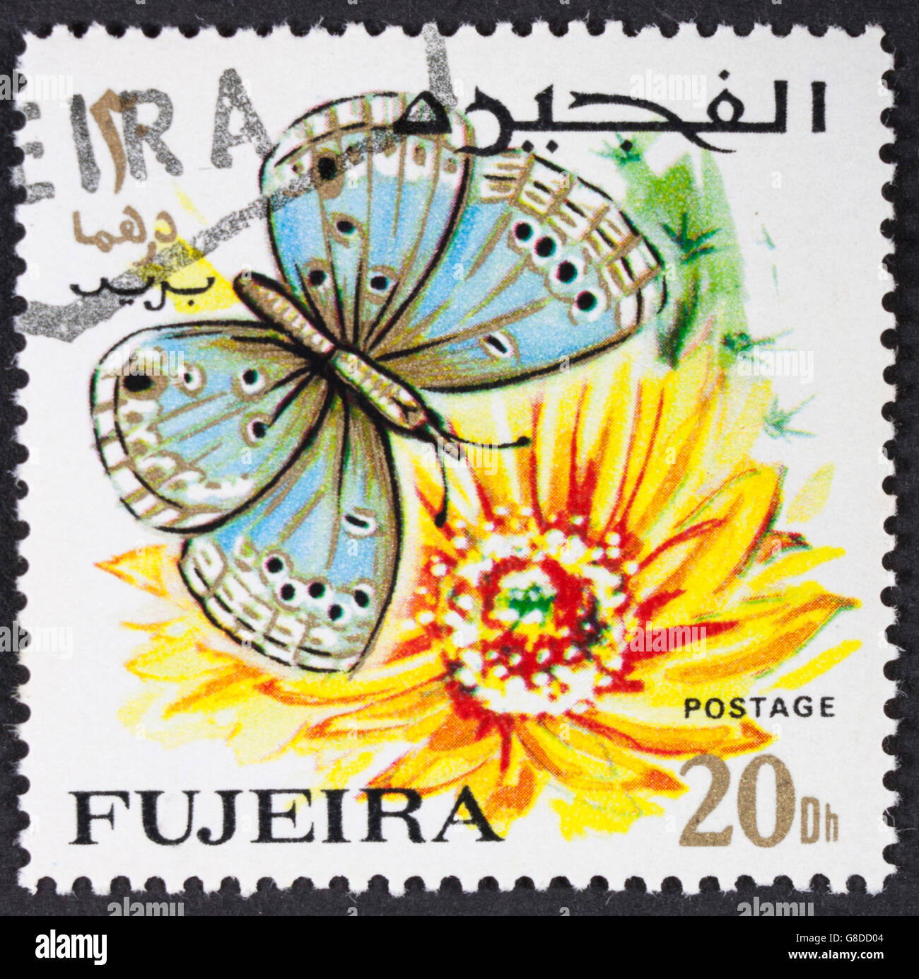 Postage stamp fujeira hi-res stock photography and images - Alamy