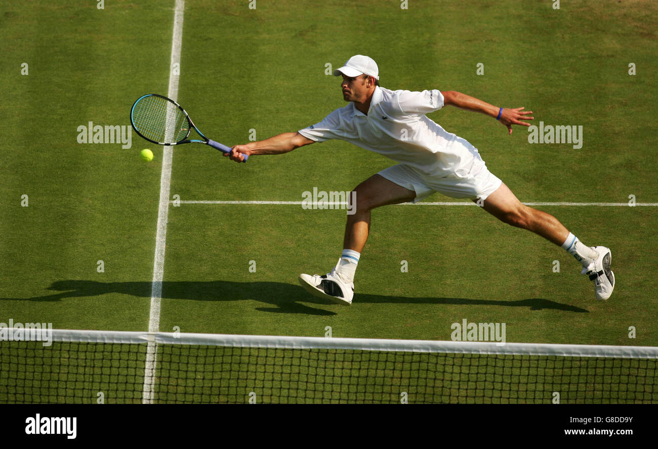 Tennis wimbledon championships 2005 fourth hi-res stock photography and ...