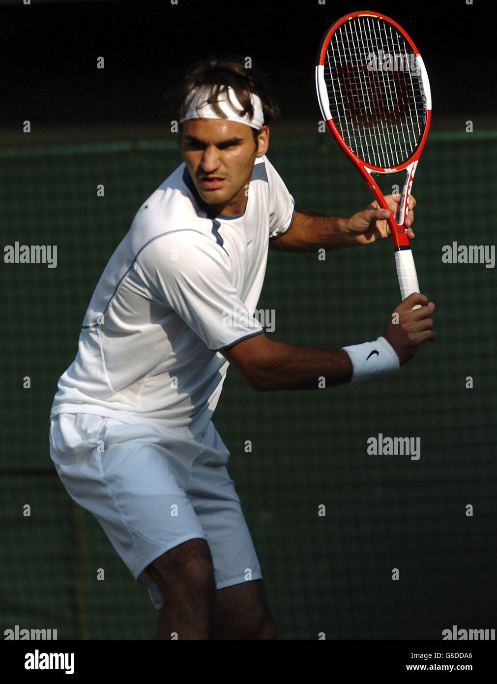 Tennis - Wimbledon Championships 2005 - Men's Fourth Round - Roger ...