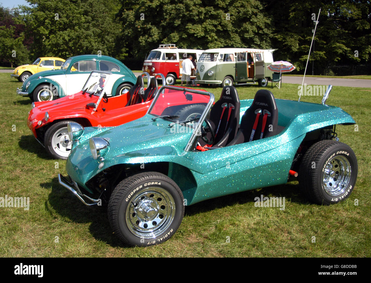 A volkswagen kit car and other models on show hi-res stock photography ...