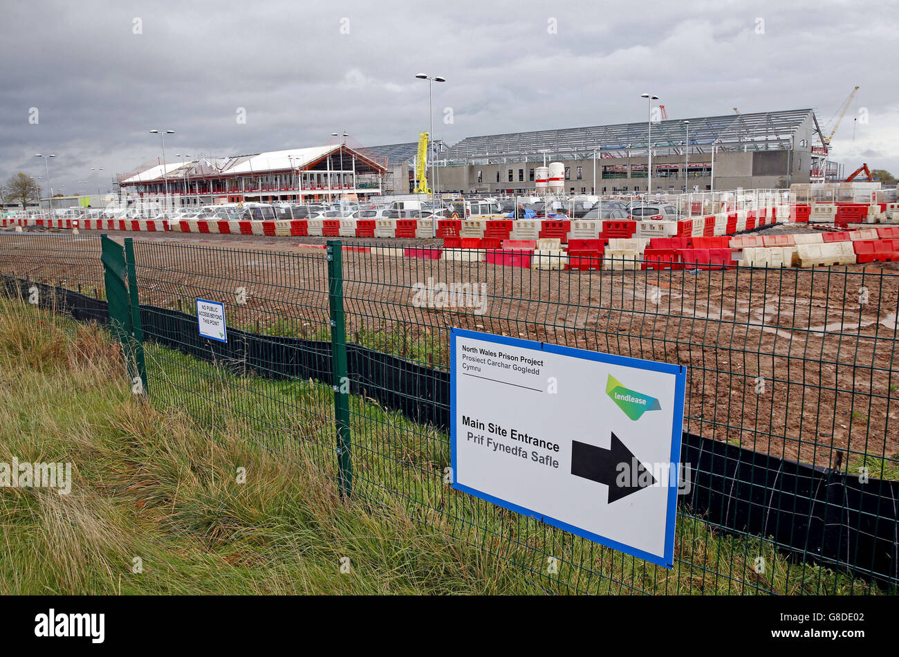 New prison in Wrexham Stock Photo - Alamy