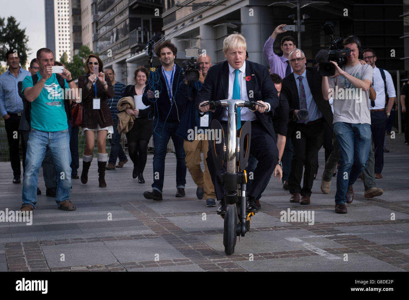 Boris Johnson visit to Israel - Day One Stock Photo - Alamy