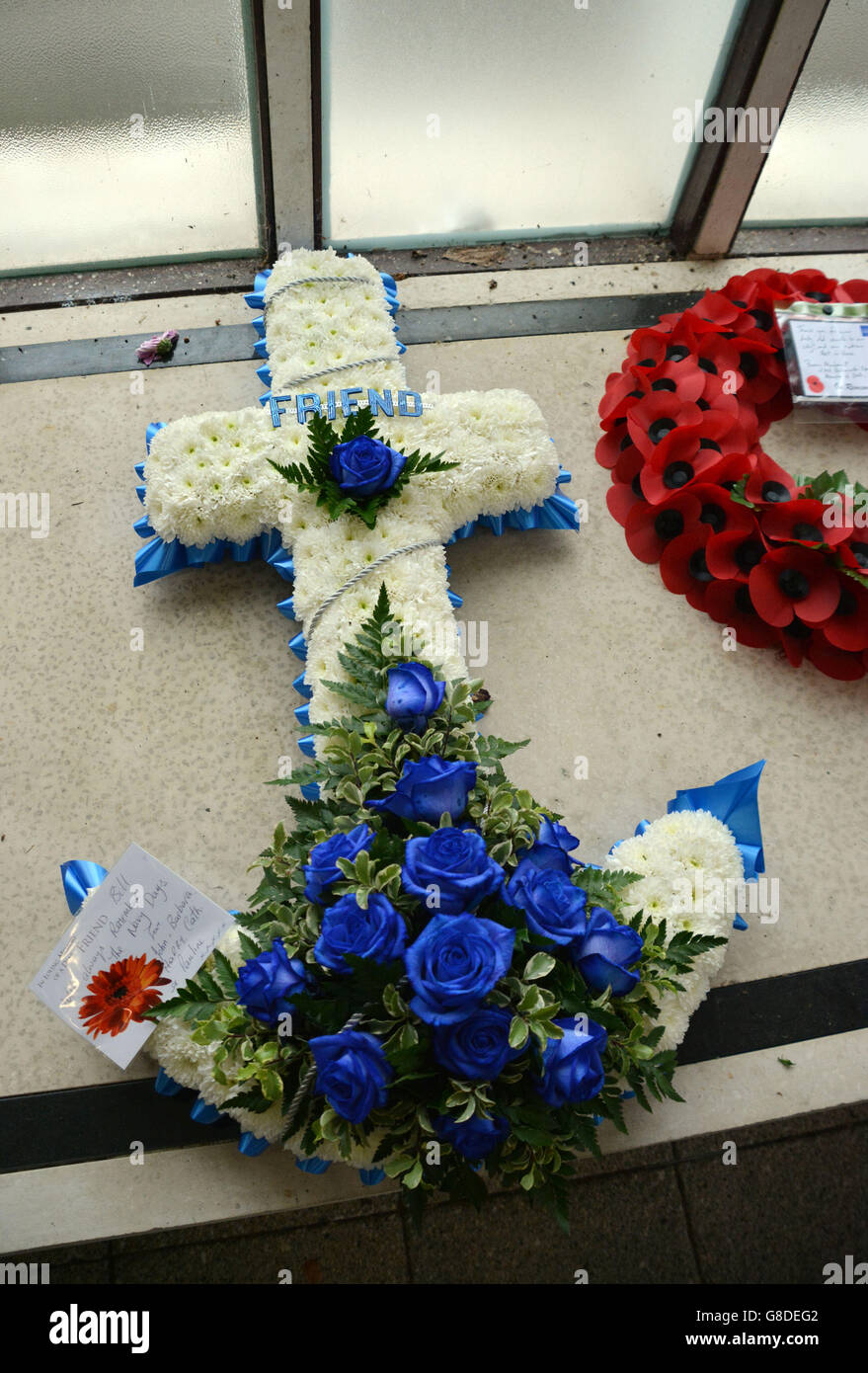 Gordon Burgess funeral Stock Photo - Alamy