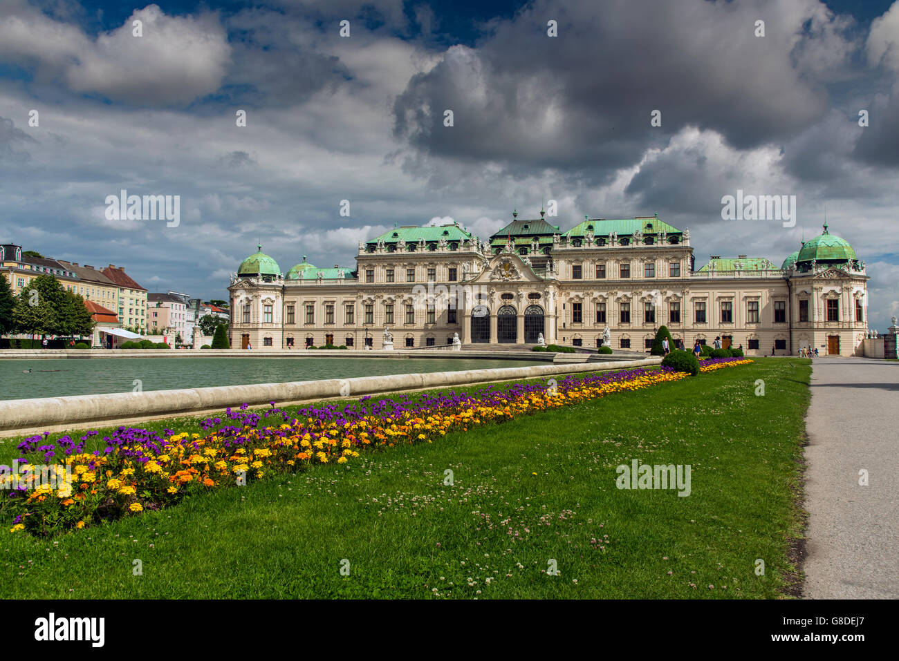 Upper Belvedere, Vienna, Austria Stock Photo - Alamy