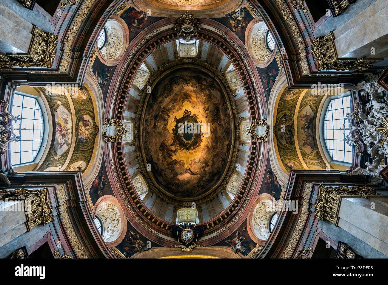 Austrian baroque church interior hi-res stock photography and images ...