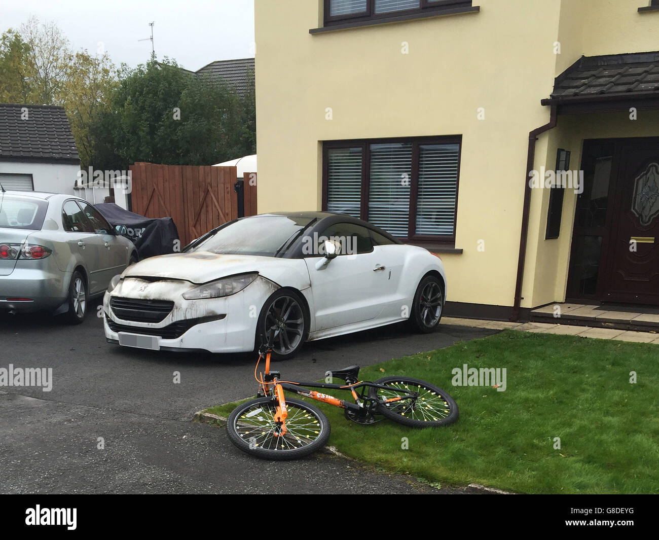 Banbridge fire bomb hi-res stock photography and images - Alamy