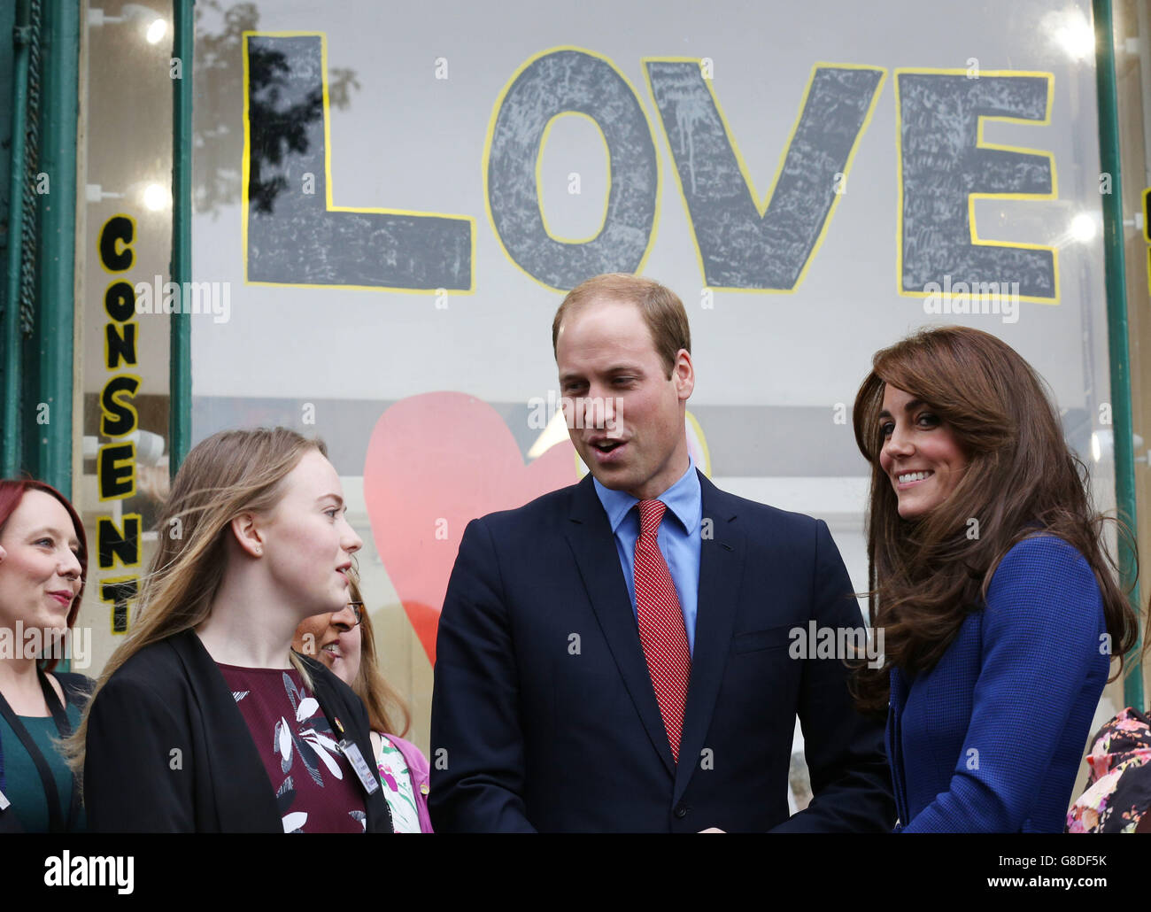 Royal visit to Dundee Stock Photo - Alamy